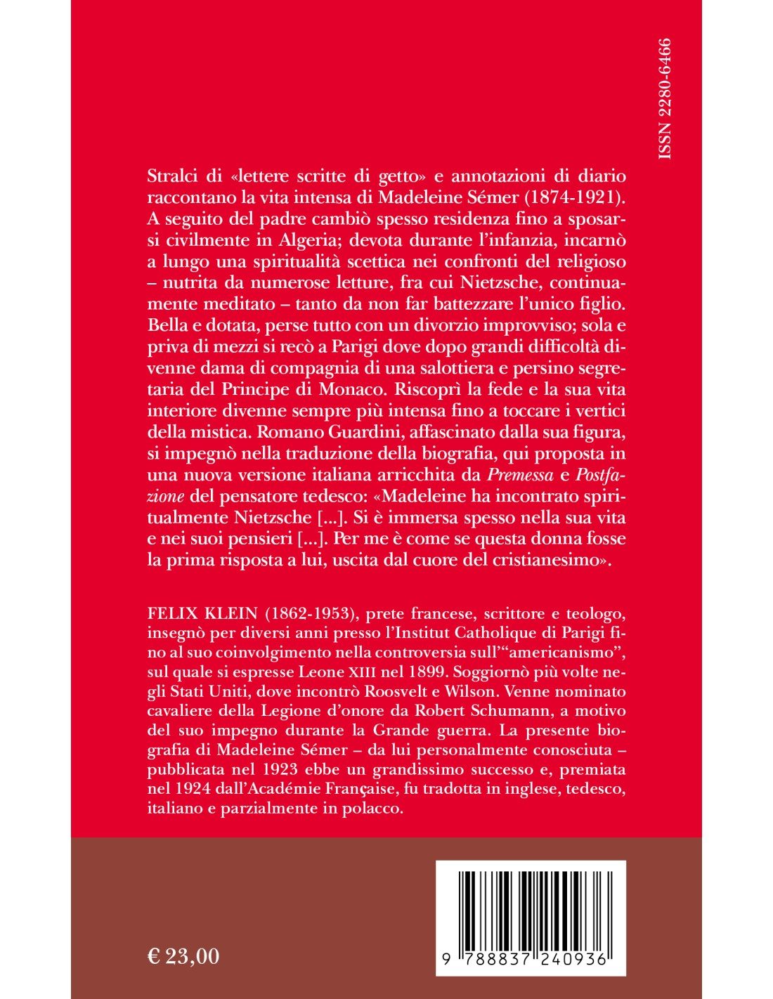 Felix Klein | Madeleine Sémer | Morcelliana